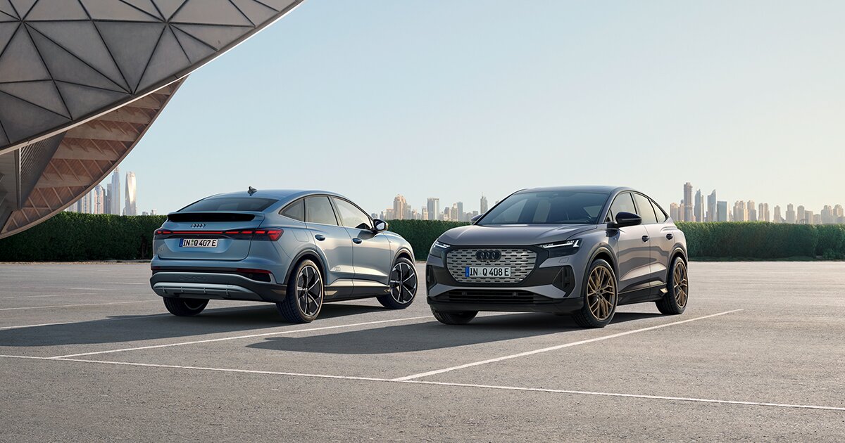 Audi Q4 e-tron-modellene